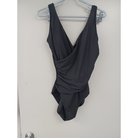 L.L. Bean | Swim | L L Bean Misses Black Piece Bathing Suit 1 L Upf 50 ...